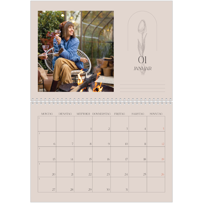 Fotokalender A3 im Querformat » Kalender A3 | PosterXXL